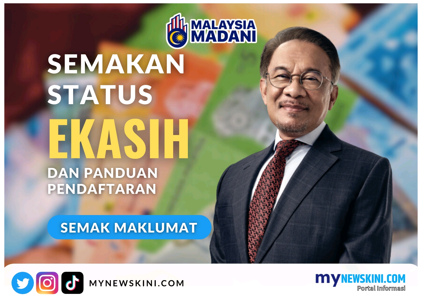 Semakan Status eKasih 2023 | Mynewskini 2024