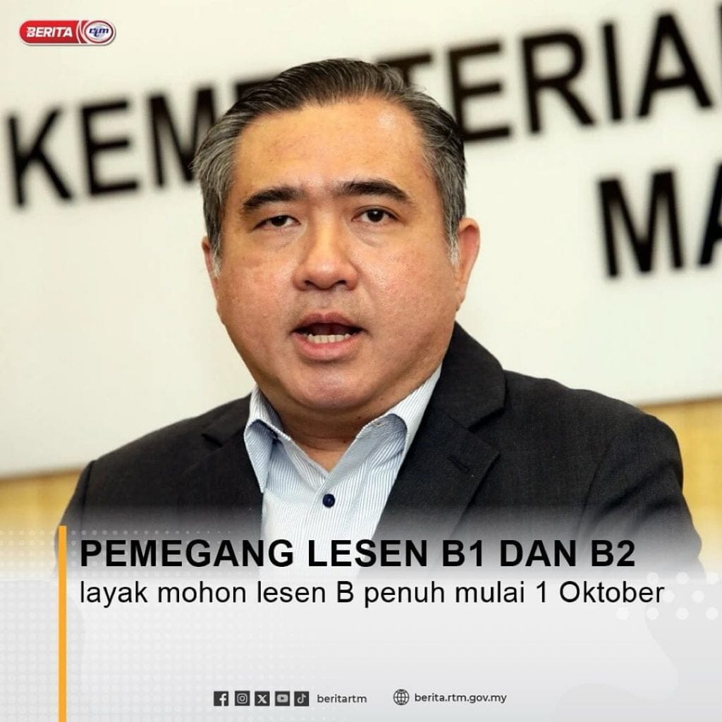 Program Khas Peralihan Lesen Motosikal Kelas B1 / B2 Ke Kelas B | Mynewskini 2024